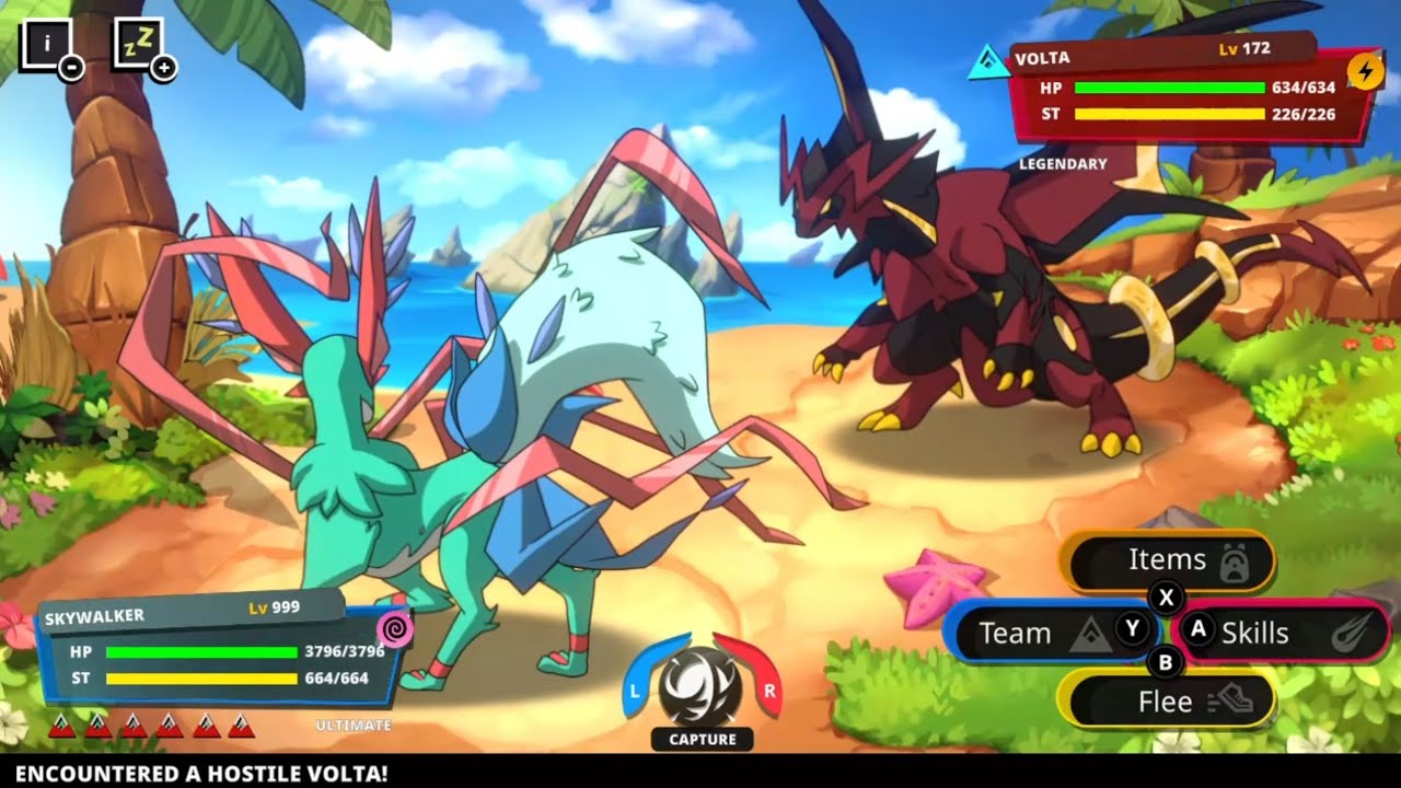 Cosmic Volta Encounter (Custom Mode) - Nexomon Extinction - YouTube