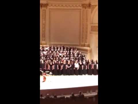 Carnegie Hall Performance - YouTube