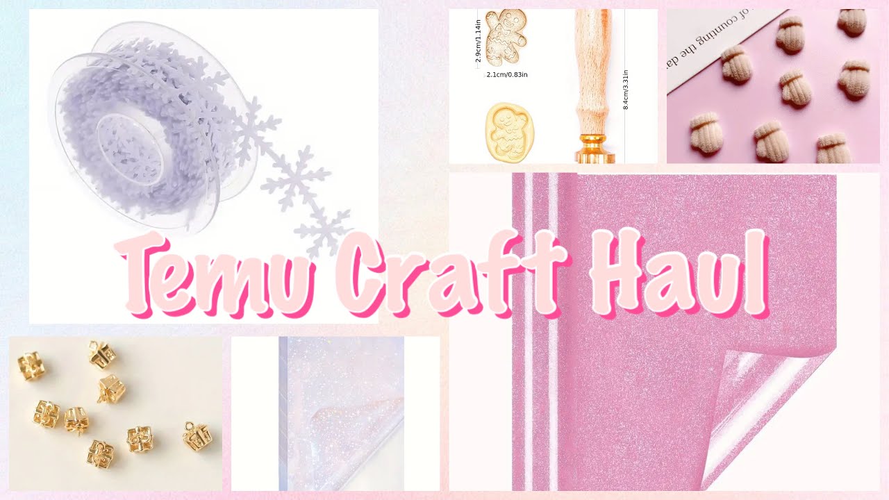 New Temu Haul- Iron on Vinyl, Sticker Paper and more - YouTube
