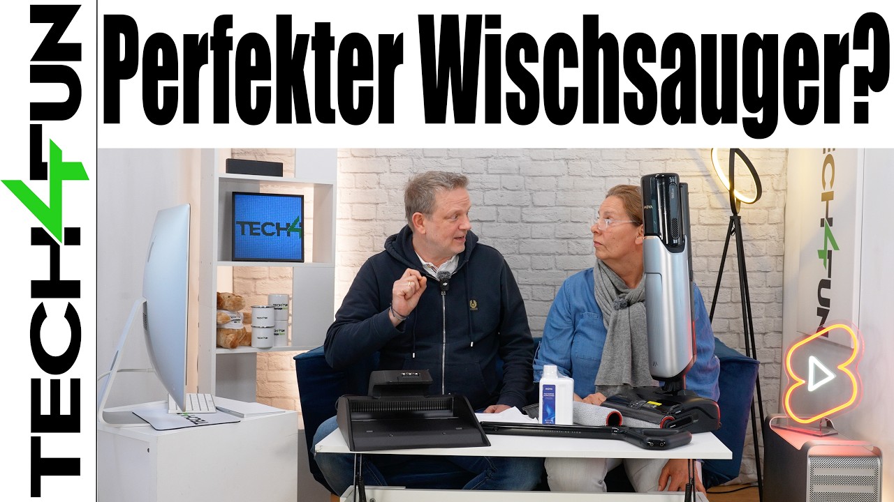 Zukunft der Bodenreinigung? | Mova X4 Pro | Wischt mit 80°C Heißwasser ...