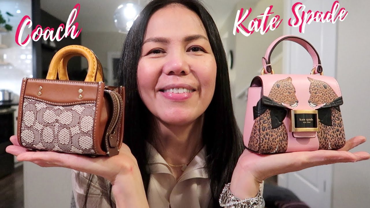 KATE SPADE OR COACH?! BACK TO BACK PRODUCT REVIEW! - YouTube