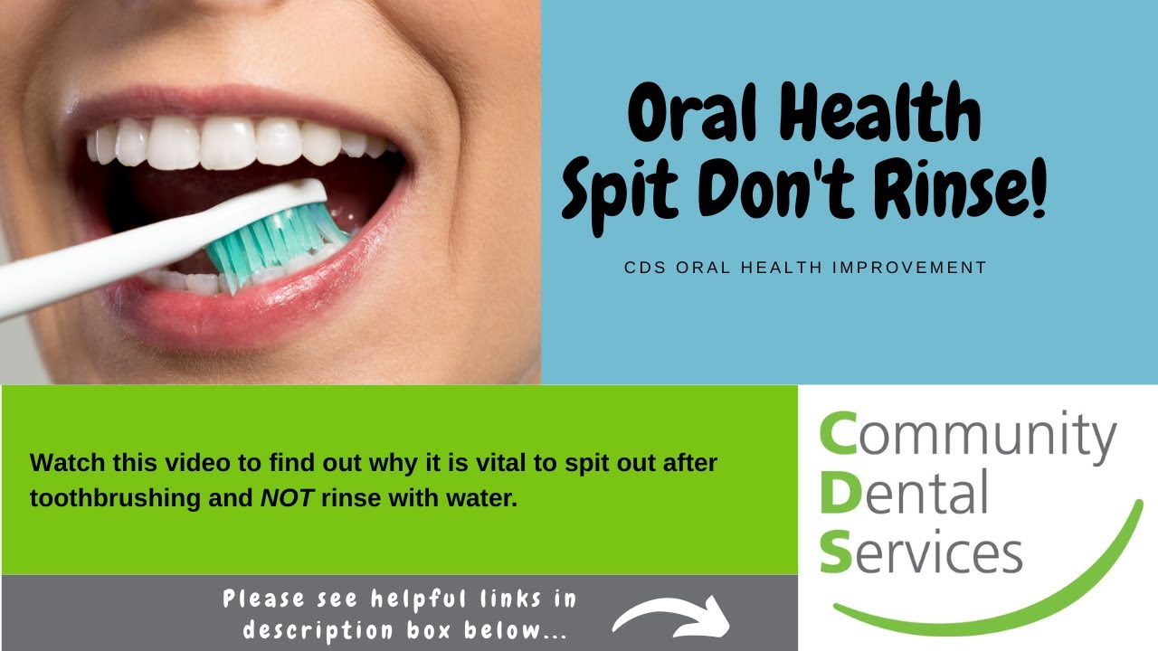Why you should spit out after toothbrushing and not rinse with water ...
