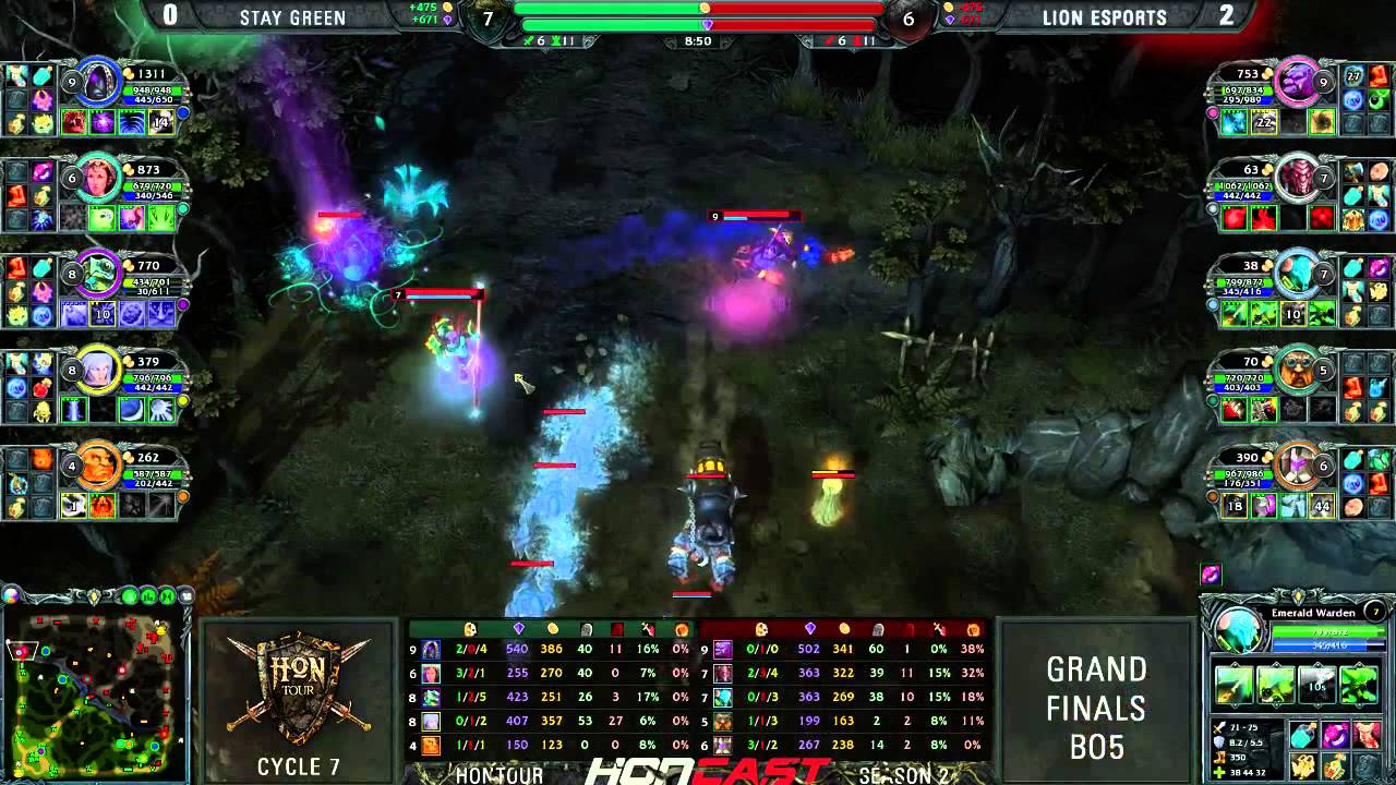 HoN Tour S2 Cycle 7 Grand Finals - LION vs sG game 2 - YouTube
