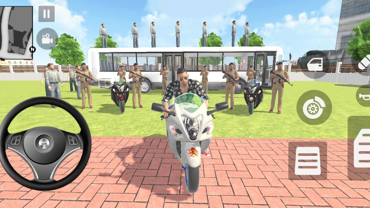 Modified Hayabusa Bike ultimate collection 😱 Indian Theft auto 3d 🔥 ...
