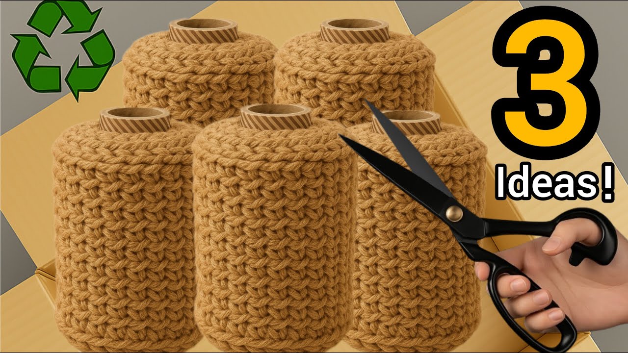 The Magic of Jute♻️/3 Unique Jute Basket Ideas You'll Love - YouTube