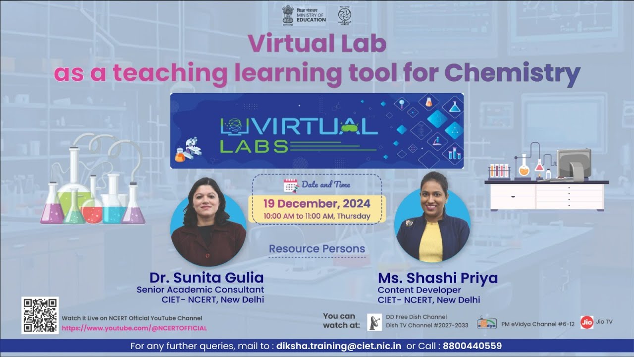 Virtual Labs: Virtual Lab as a teaching learning tool for Chemistry ...