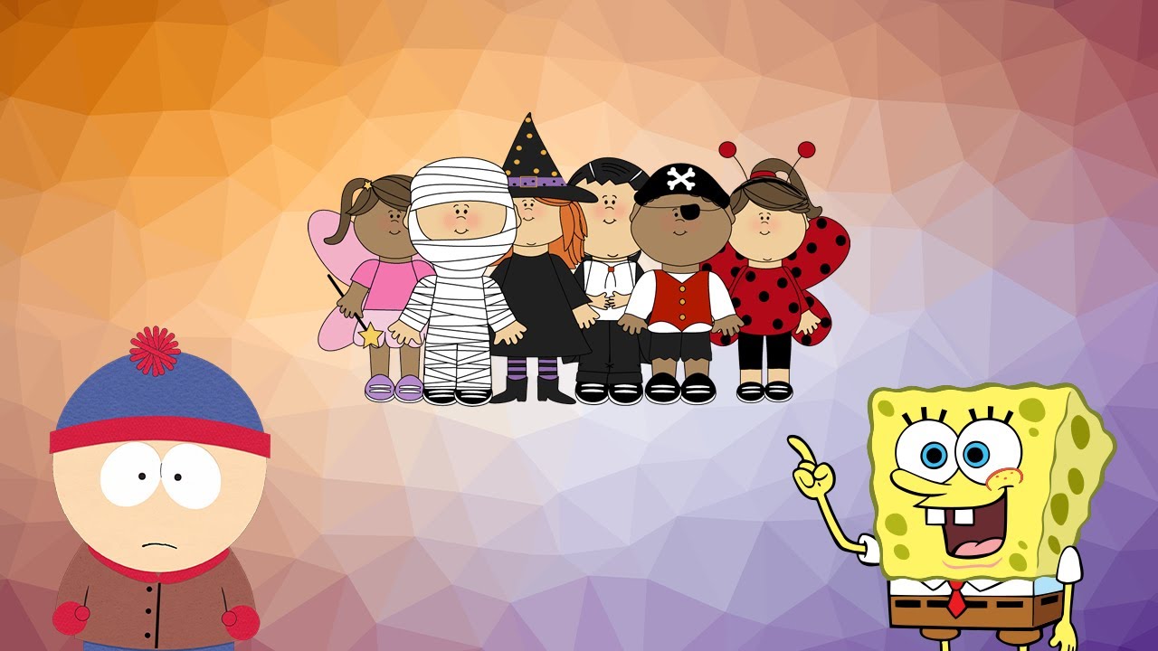 Stan and SpongeBob debate on Halloween costumes - YouTube