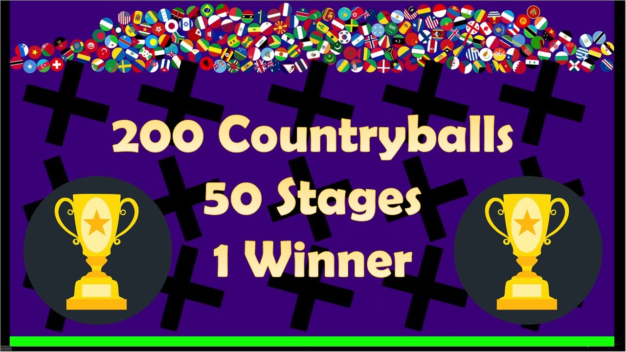 200 Countryballs, 50 Stages, 1 Champion: Watch the Ultimate Marble Race ...