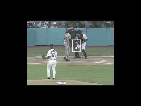 Livan Hernandez’s strike zone 1997, one of the worst strike zones ever
