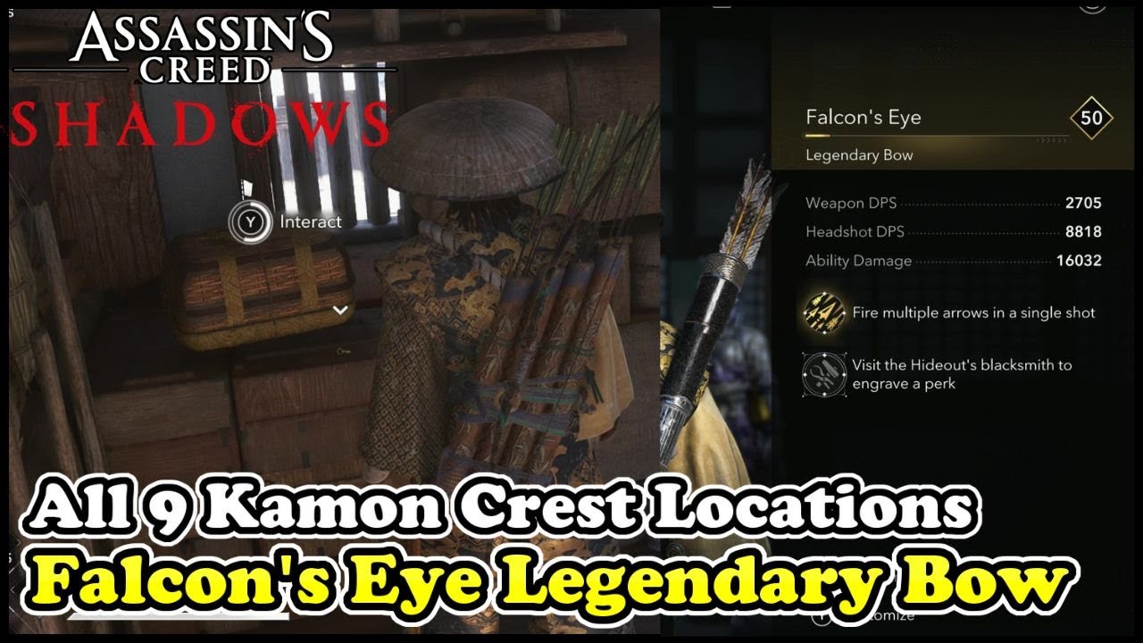 All 9 Kamon Crest Locations Assassin’s Creed Shadows "A Collection of ...