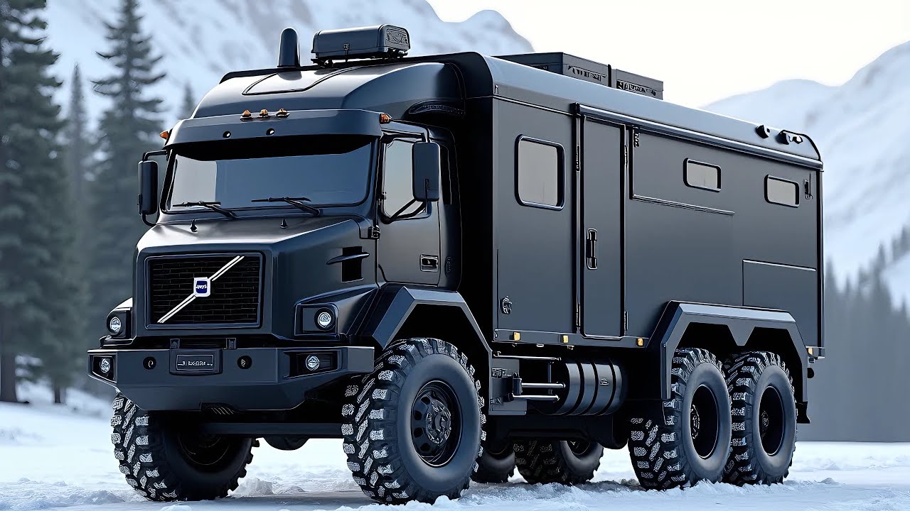 “2025 Volvo Motorhome Camper Truck: Redefining Safety on the Road ...