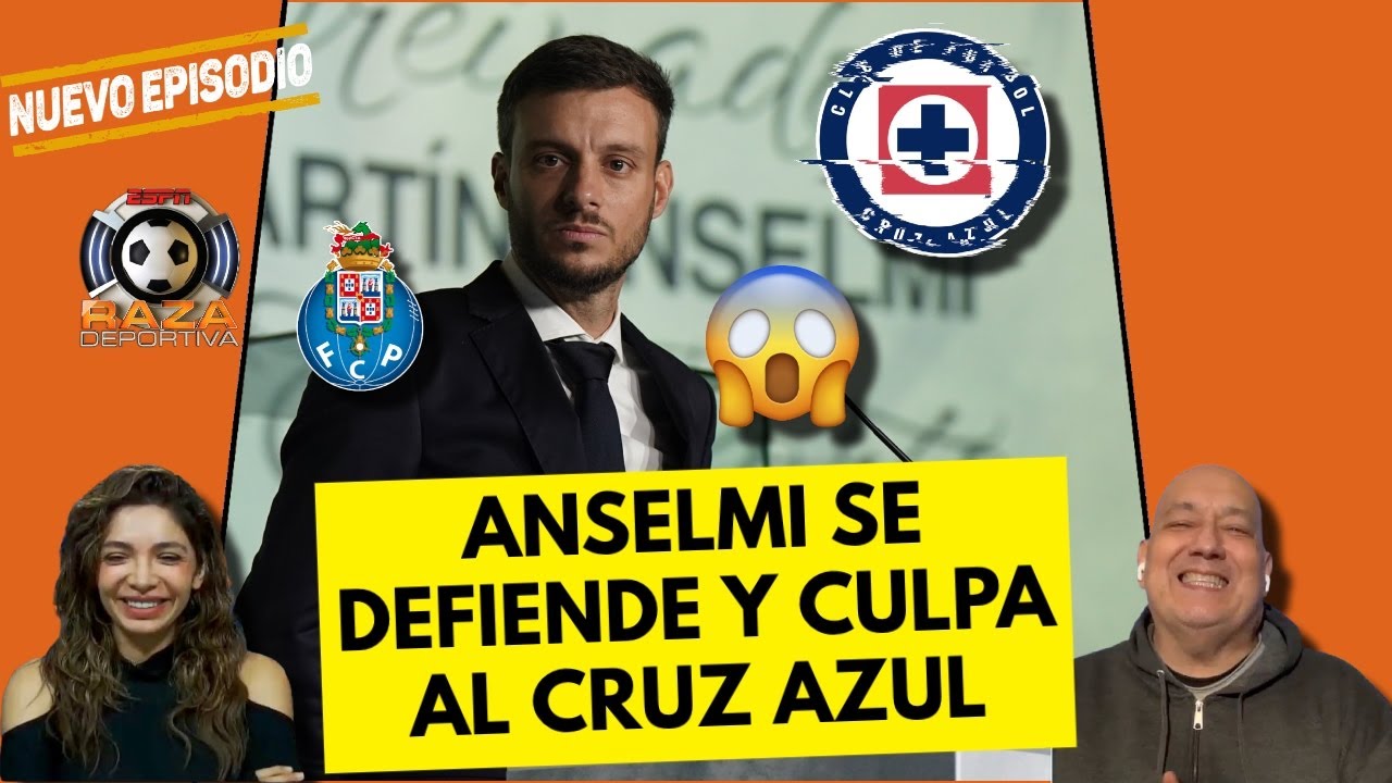 ANSELMI SE DEFIENDE en su presentación con PORTO y CULPA a CRUZ AZUL de ...