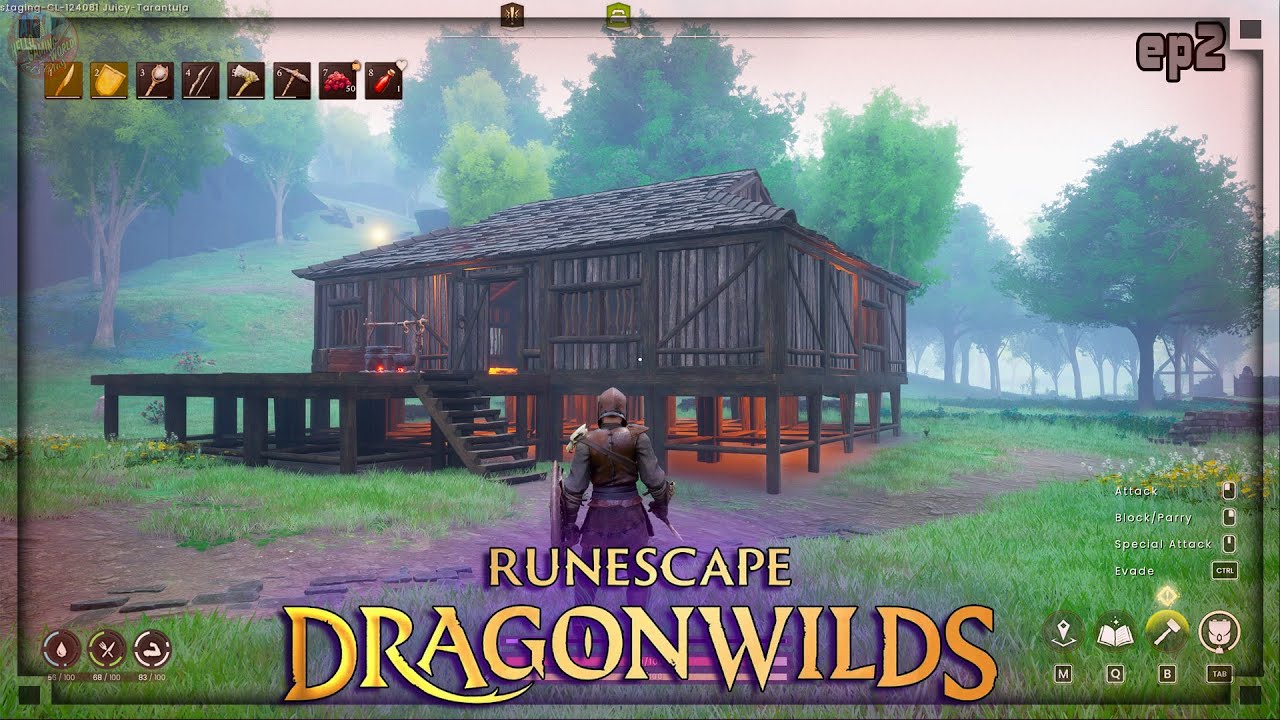 Time To Build Me A Base In RuneScape Dragonwilds #2 - YouTube