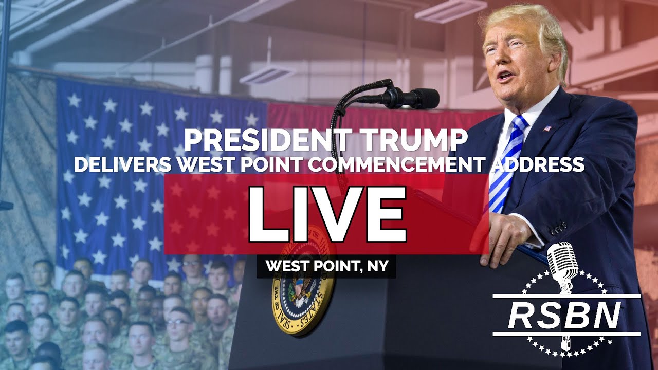 LIVE REPLAY: President Trump Delivers West Point Commencement Address ...