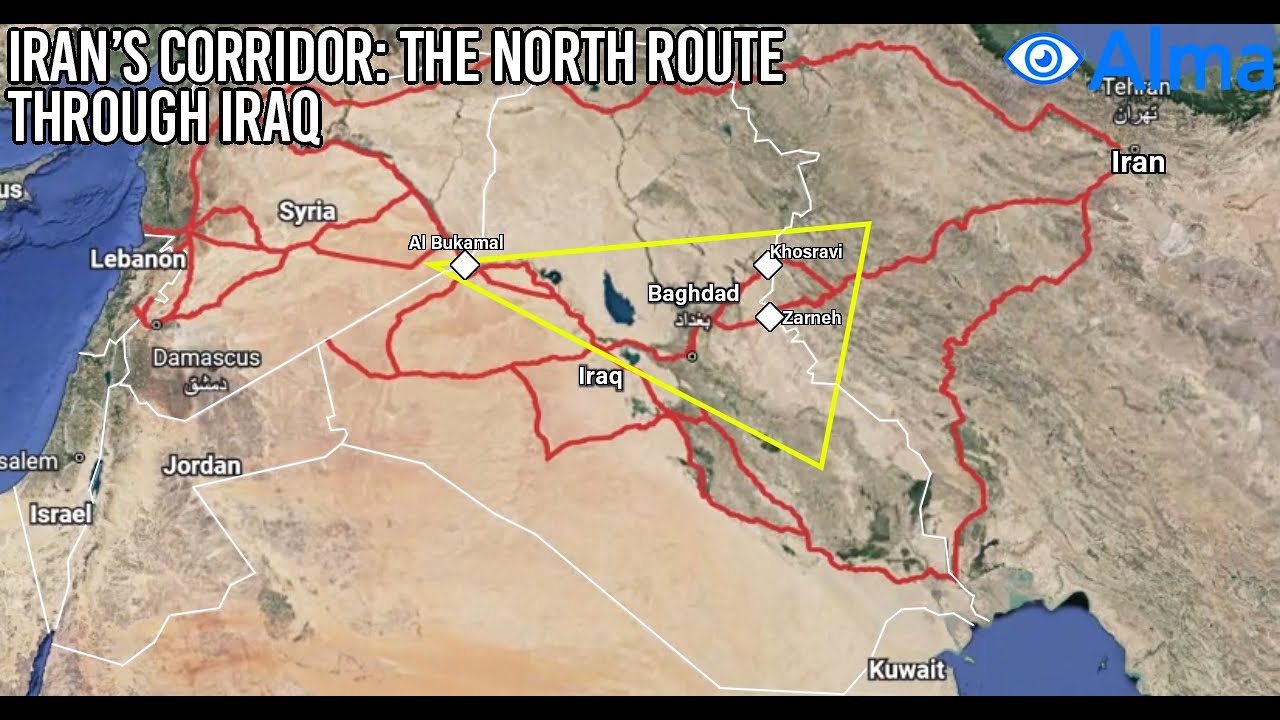 Iran's Northern Route of the Land Corridor - YouTube