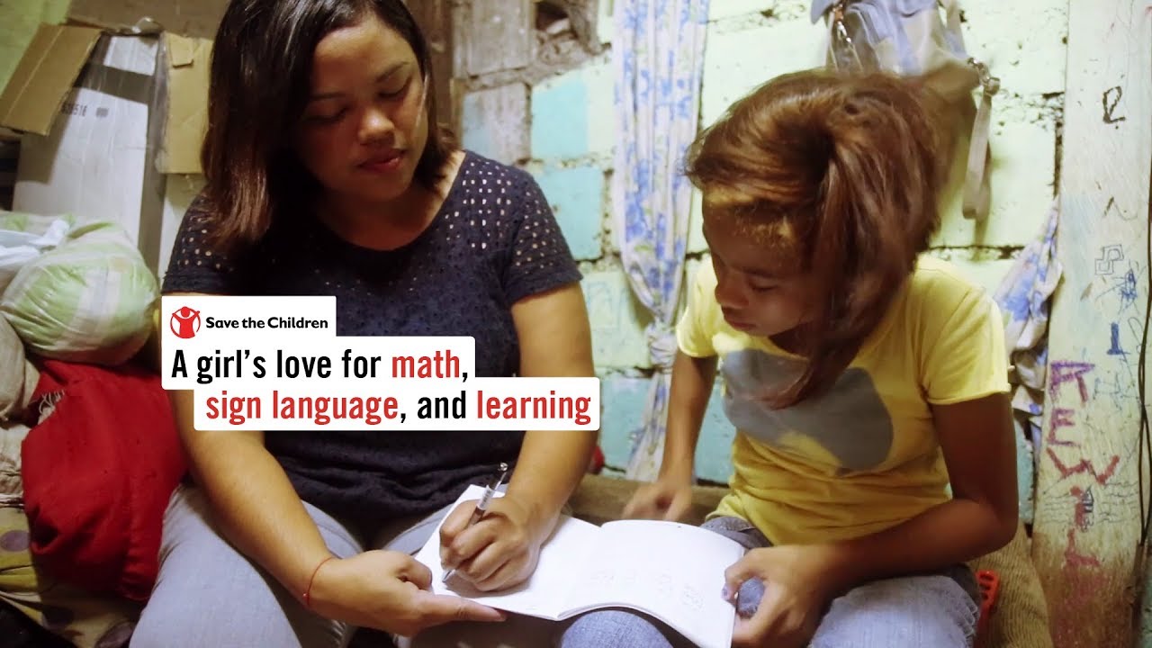 WATCH: A girl's love for math, sign language, and learning - YouTube