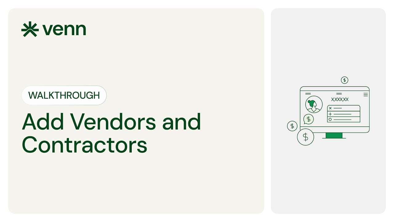 How to Add a Recipient/Payee in Venn - YouTube