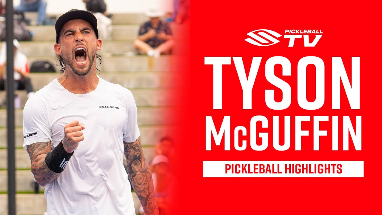 The ULTIMATE Tyson McGuffin Pickleball Highlight Compilation 🔥 ...