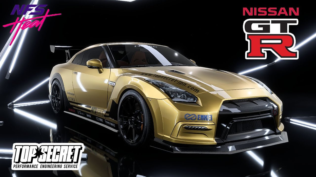Need for Speed HEAT - NISSAN GT-R R35 [ Top Secret ] - YouTube