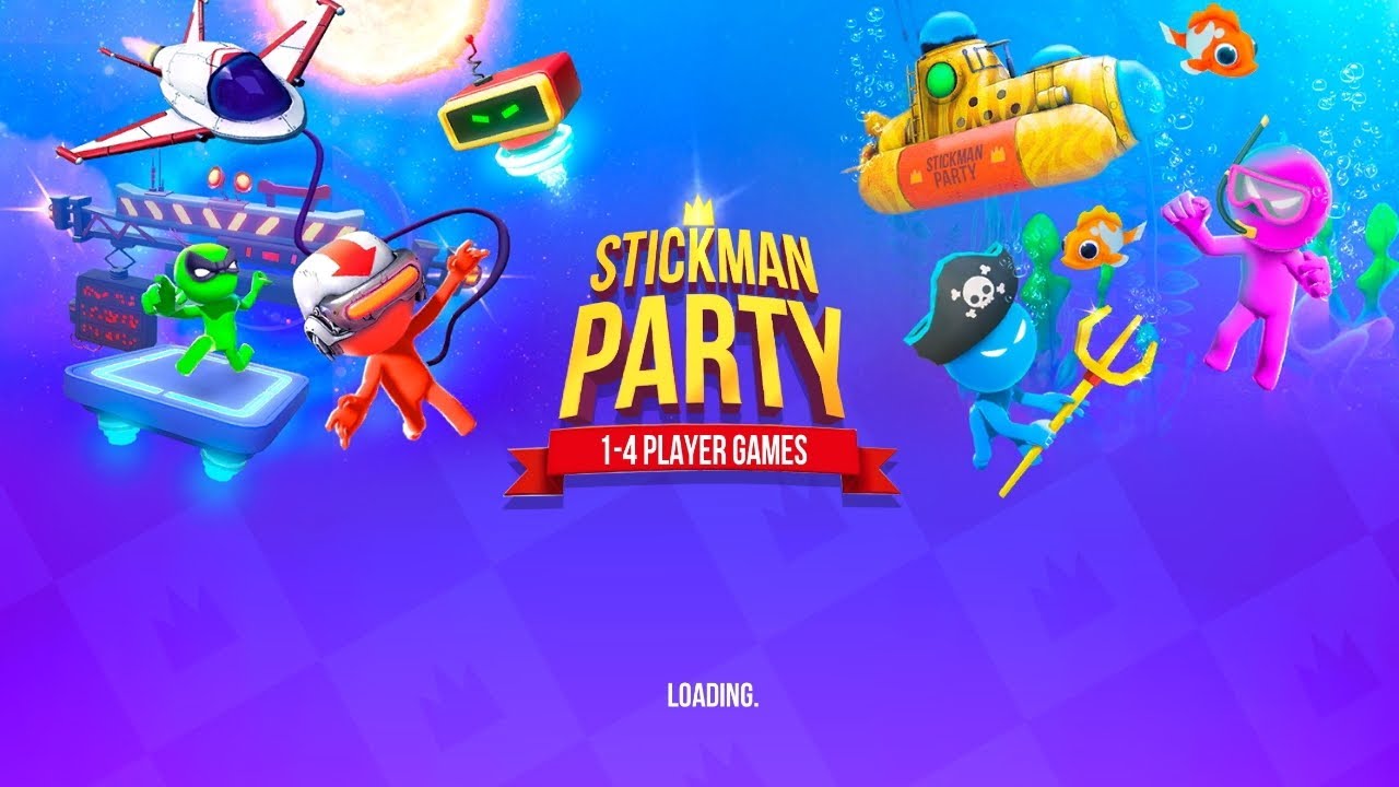 Exploring multiplayer games||Stickman party|| - YouTube