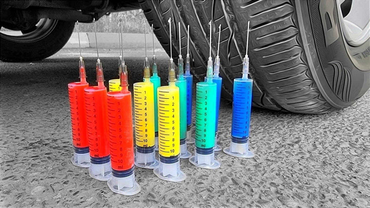 Crushing Things With Car Best Compilation | Running over stuff with a ...