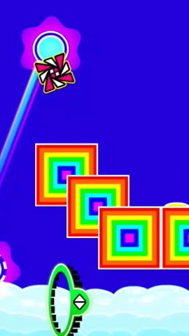 Geometry dash World rainbow nivel de Ykaxeron_GD - YouTube
