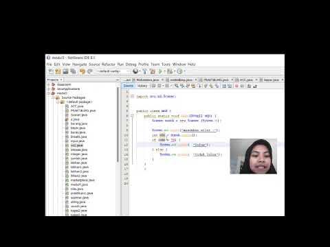 BAHASA PEMROGRAMAN JAVA SELEKSI KONDISI IF ELSE - YouTube