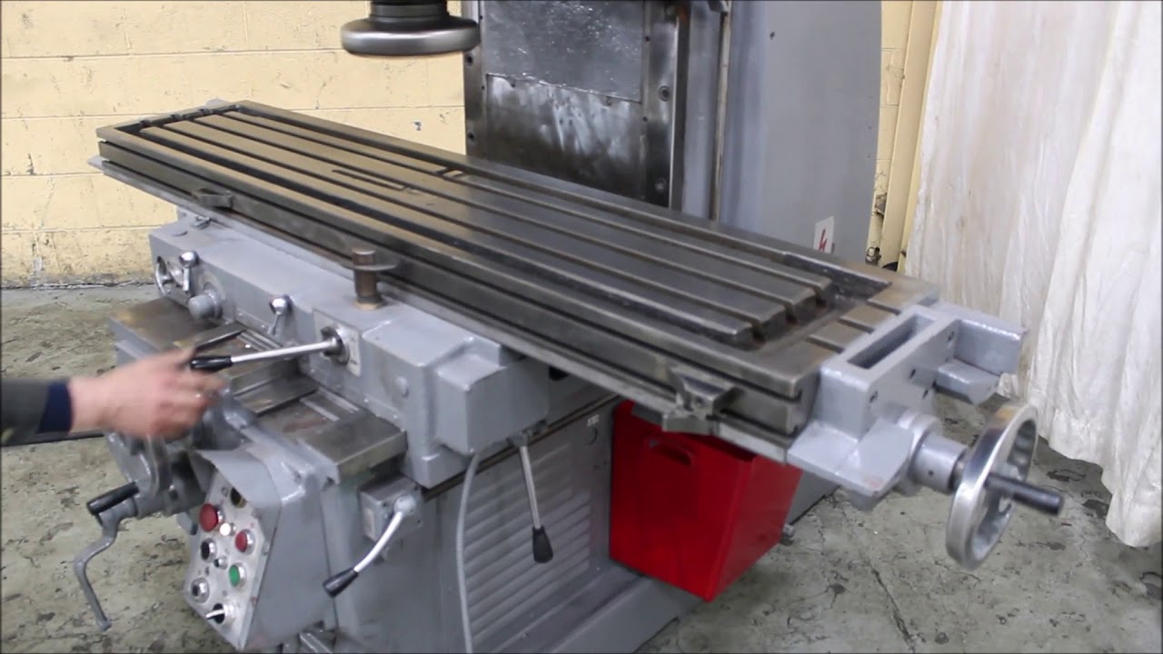 OKK MODEL #MH-3V VERTICAL MILL: STOCK #71027 - YouTube