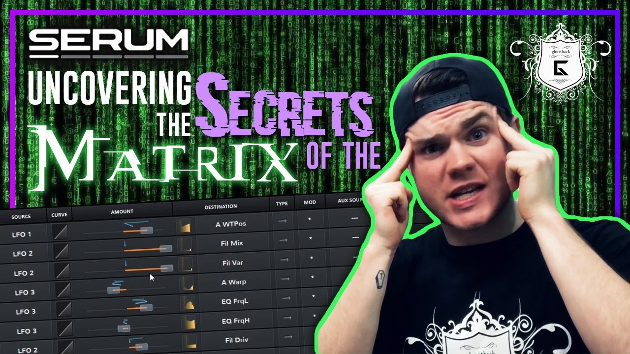 SERUM's Matrix Explained | Sound Design Tutorial - YouTube
