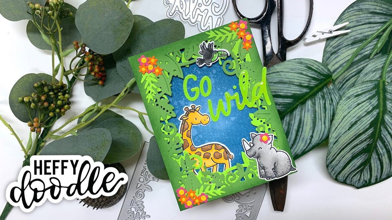 Layered Die Cutting with Heffy Doodle - YouTube