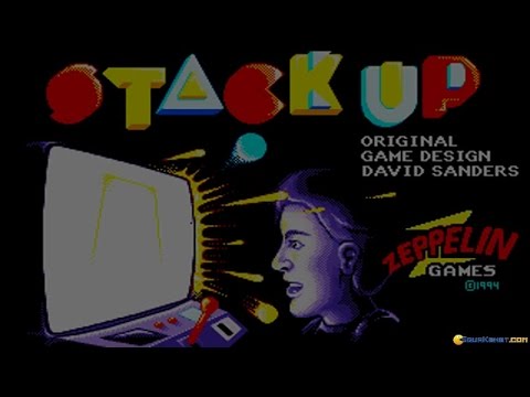 Stack Up gameplay (PC Game, 1991) - YouTube