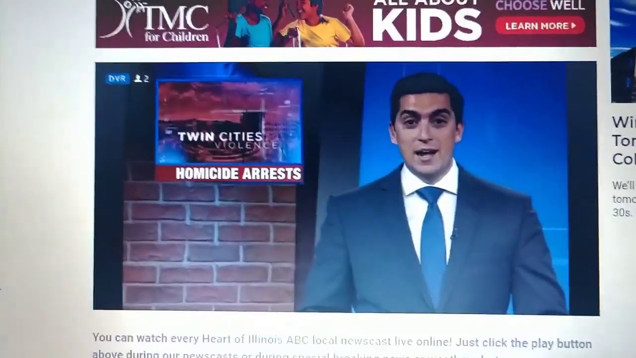 WEEK-DT2 Heart Of Illinois ABC News at 10 PM News Open 1/7/19 - YouTube