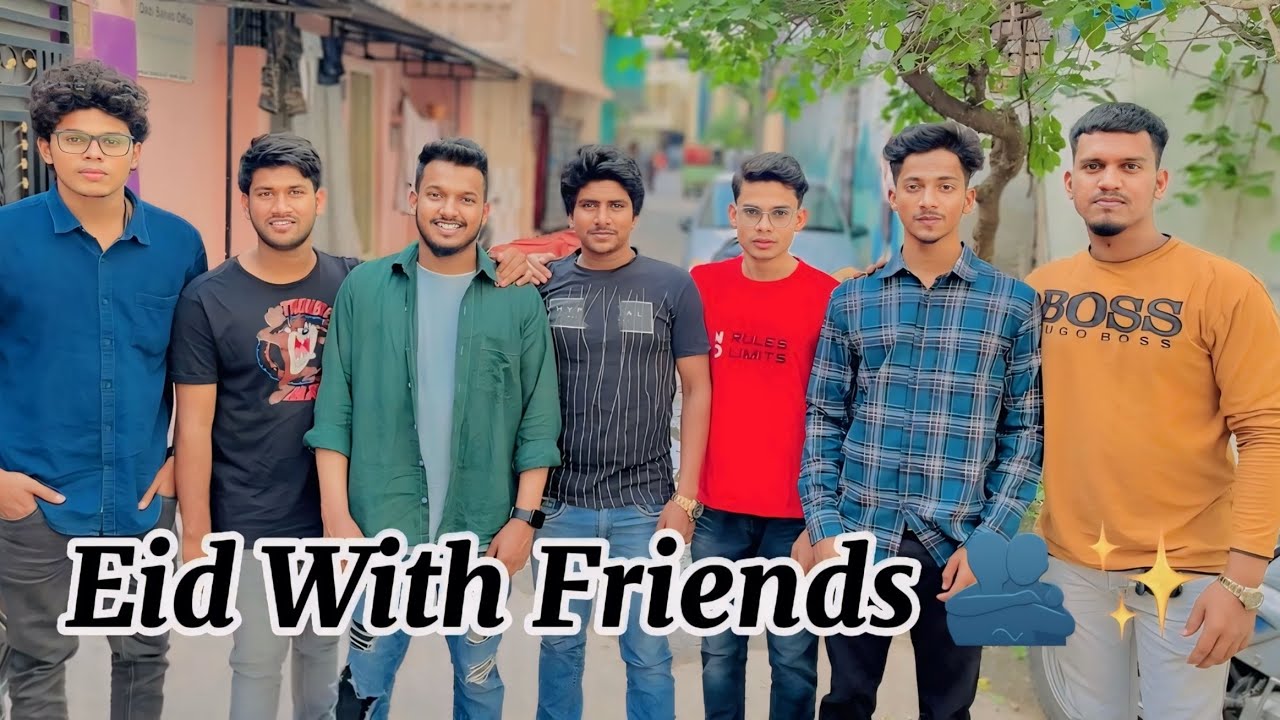 Eid With Friends 🫂 || Eid Ul Fitr || Iam Faizu - YouTube