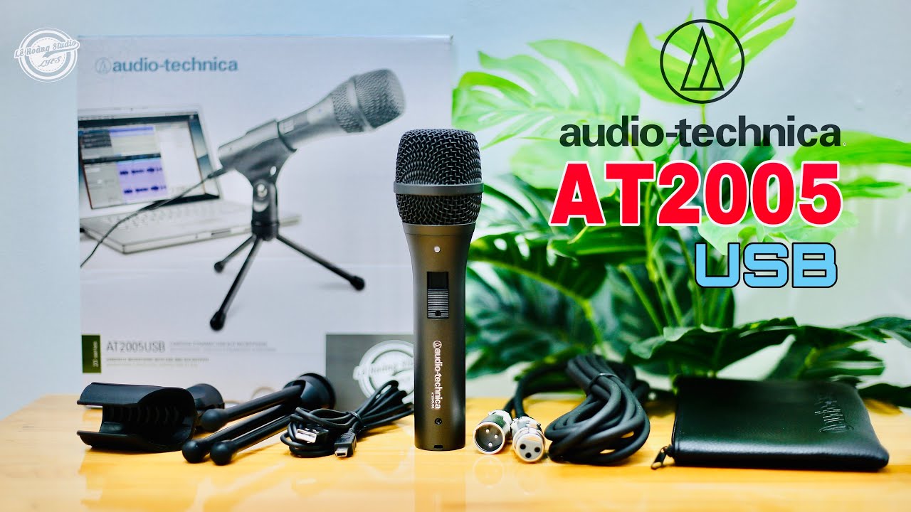 LHS | Đập Hộp Micro Thu Âm Không Cần Soundcard Của Nhật - AUDIO ...
