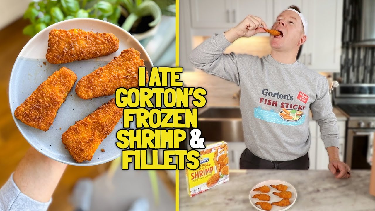 I Air Fried Gorton's Seafood That Isn't Fish Sticks 🎣😋 - YouTube
