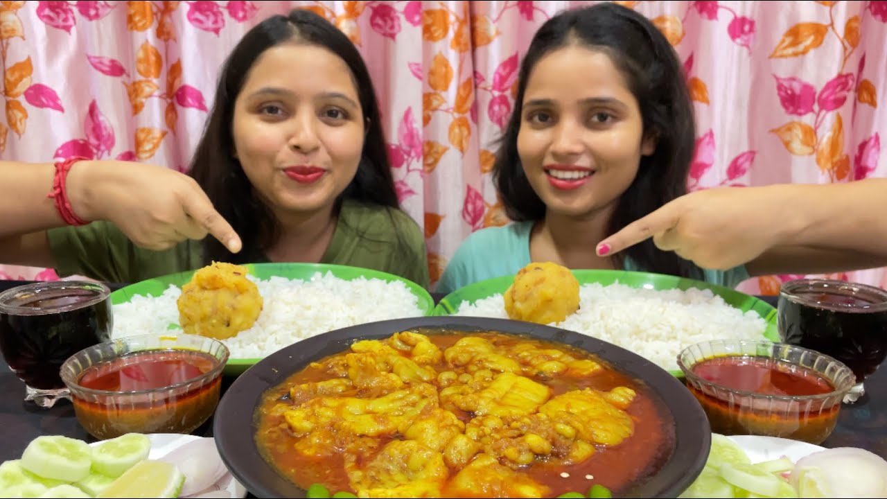 Oily Mutton Fat Curry With Rice Eating Challenge | Spicy Mutton Fat ...