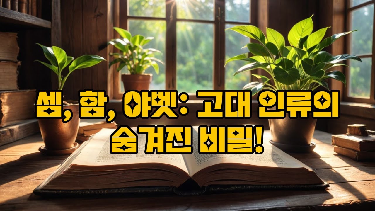 인류분화(The Division of Humanity: Semitic, Hamitic, and Japhetic Tribes ...