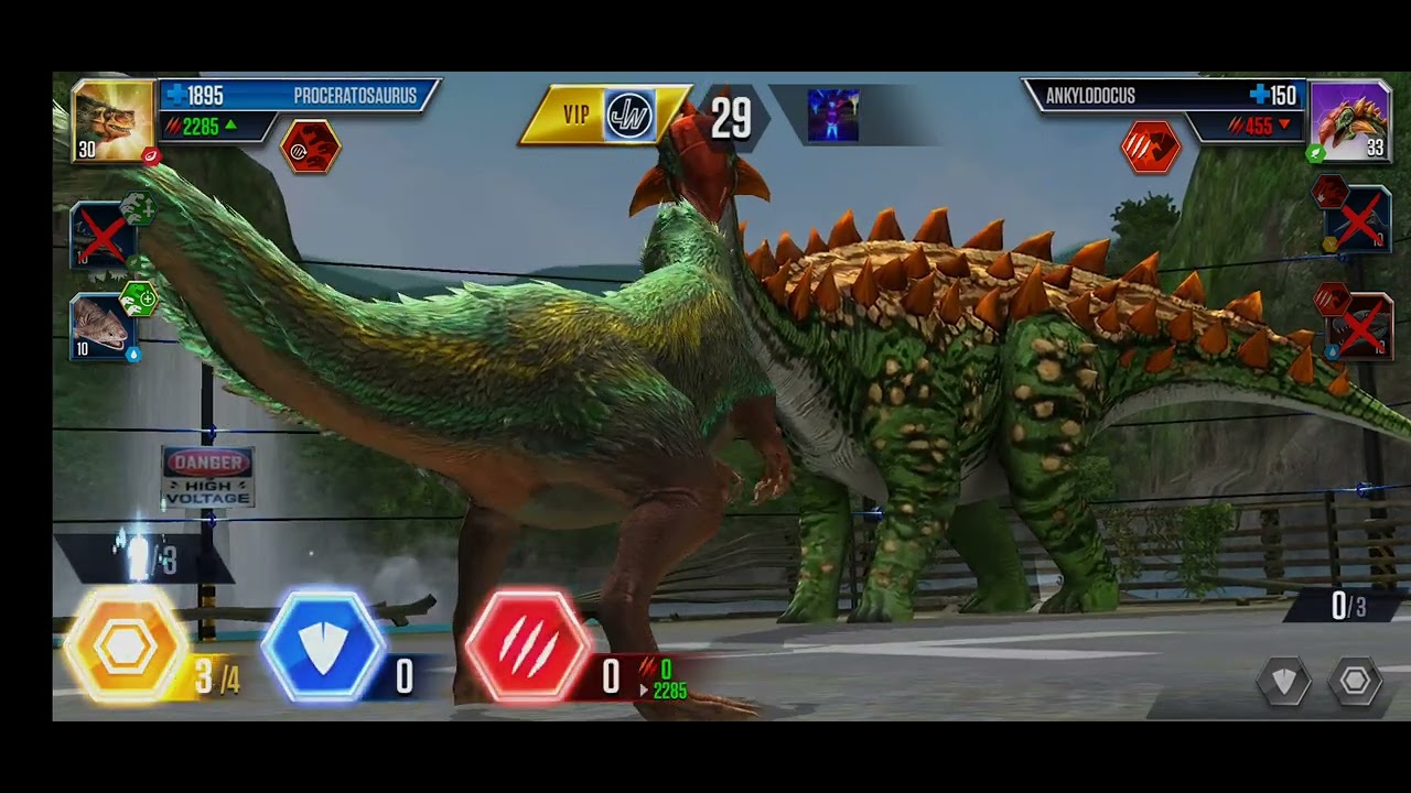 I almost sweeped that team with one attwck | Jurassic World The Game ...