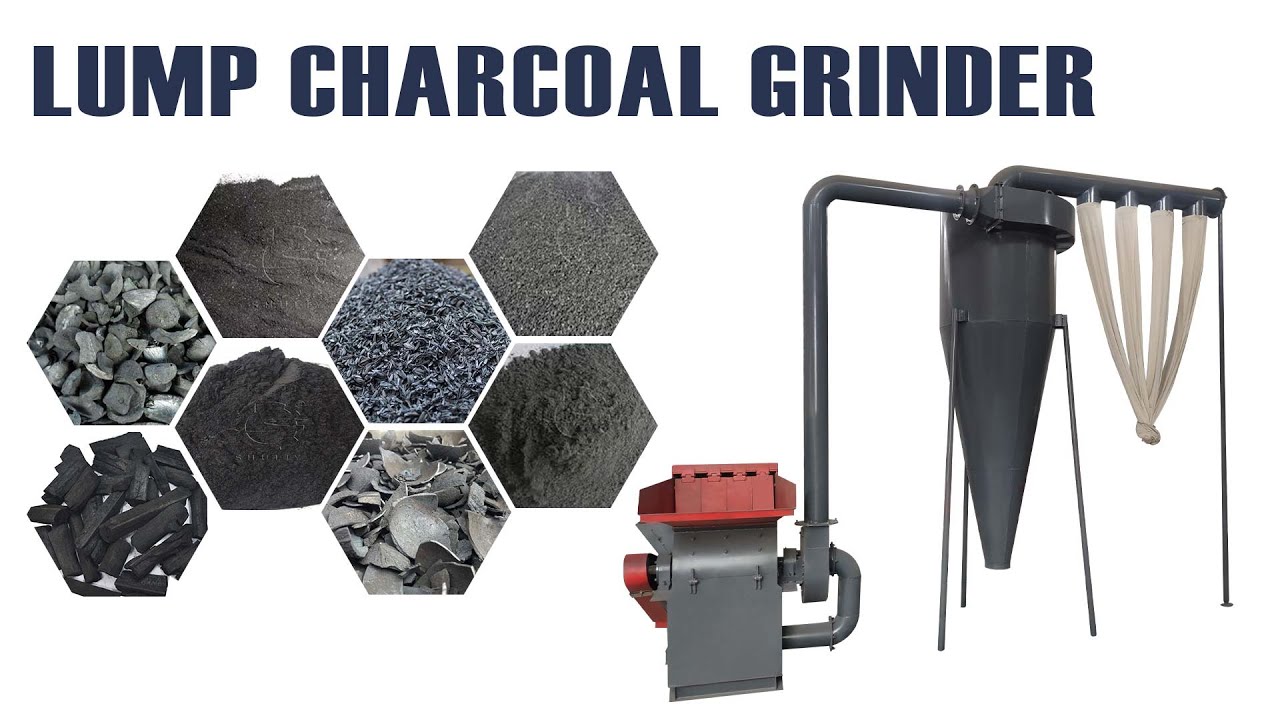 Efficient Lump Charcoal Crushing with Our Carbon Crusher: Charcoal ...