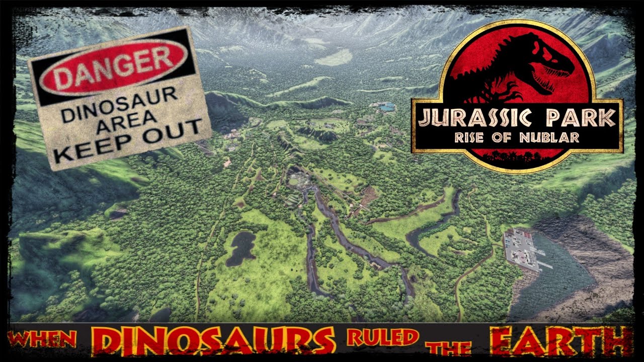 The Layout of Jurassic Park | Jurassic Park Rise of Nublar Build Series ...