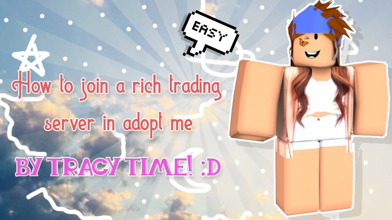 How to join rich trading servers in adopt me *easy* - YouTube