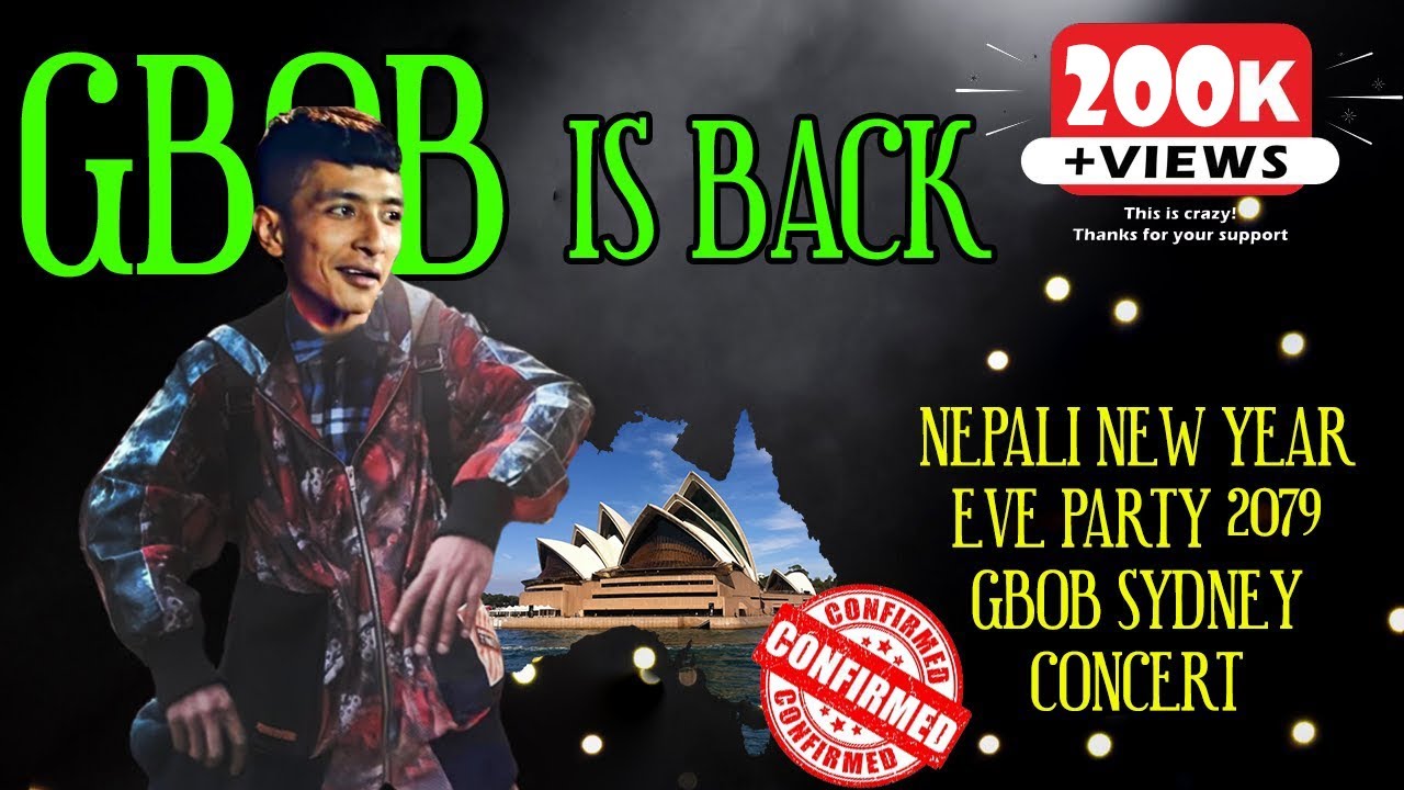 Gbob Concert in Australia Confirmed || GBOB IS BACK || New Year Concert ...