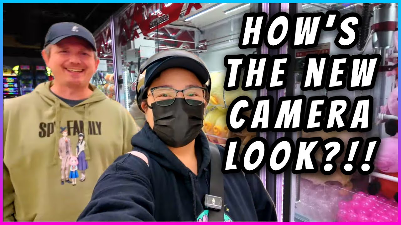 TESTING OUR NEW ARCADE CAMERA!!! WHAT DO YOU THINK??? - YouTube