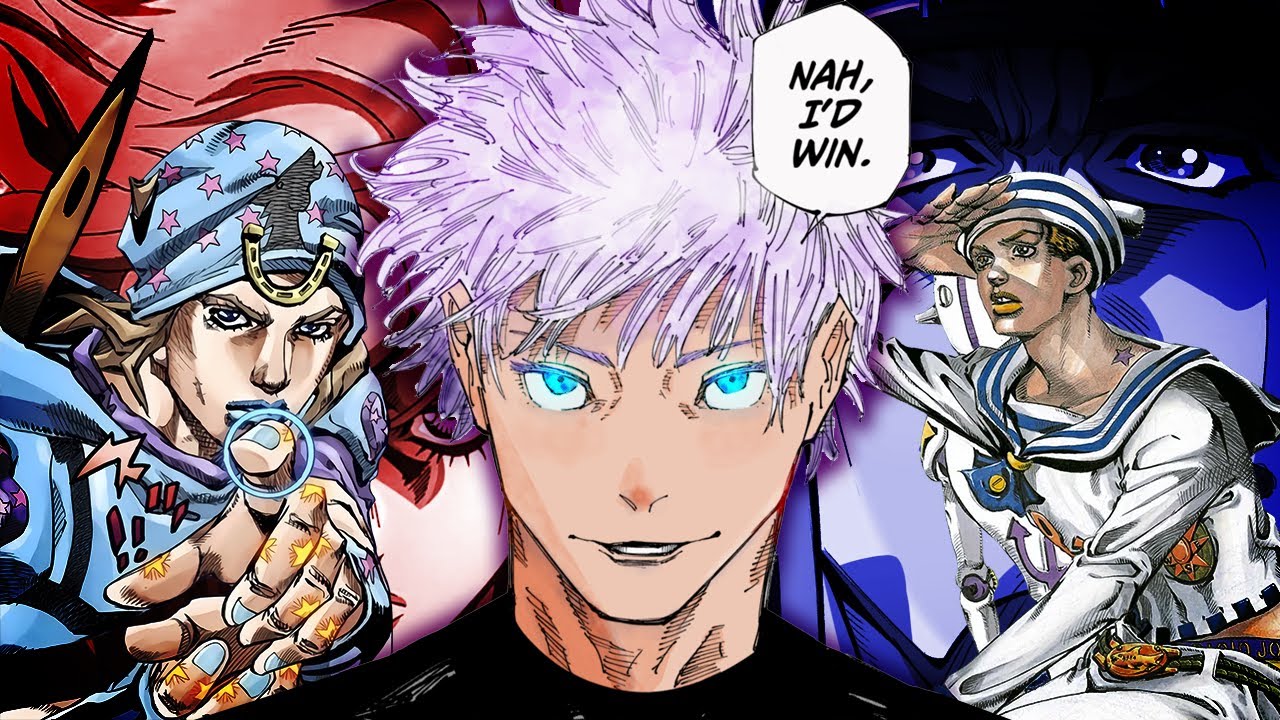 Gojo vs every Joestar - YouTube