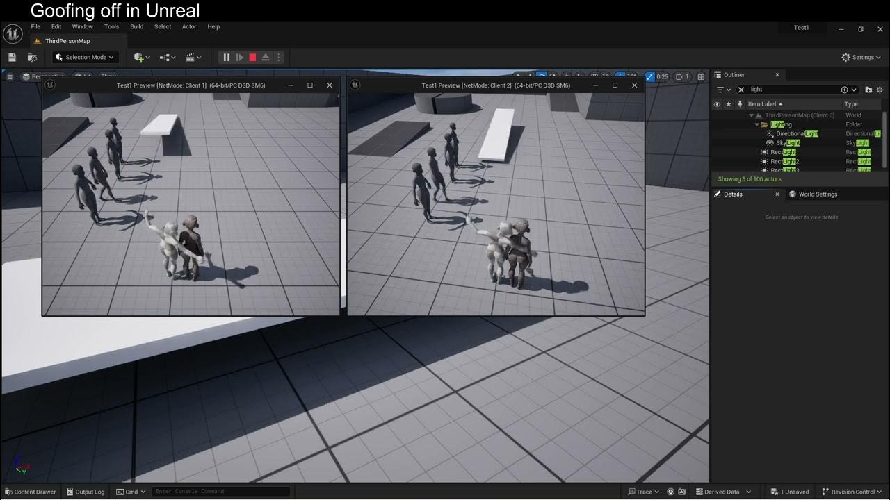 Multiplayer Sync in Unreal - YouTube