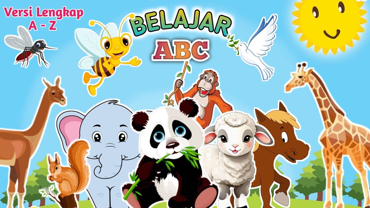Belajar Huruf ABC Versi Lengkap A - Z - YouTube