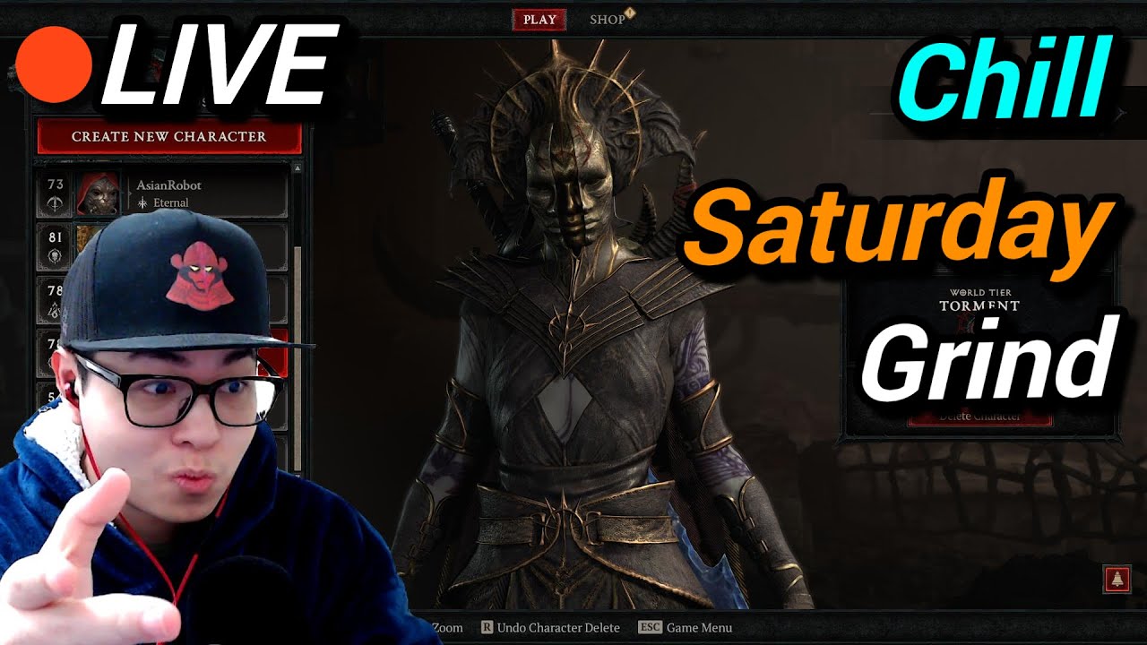 🔴Diablo 4 LIVE - Season 1 - Chill Saturday Grind - How are you all ...