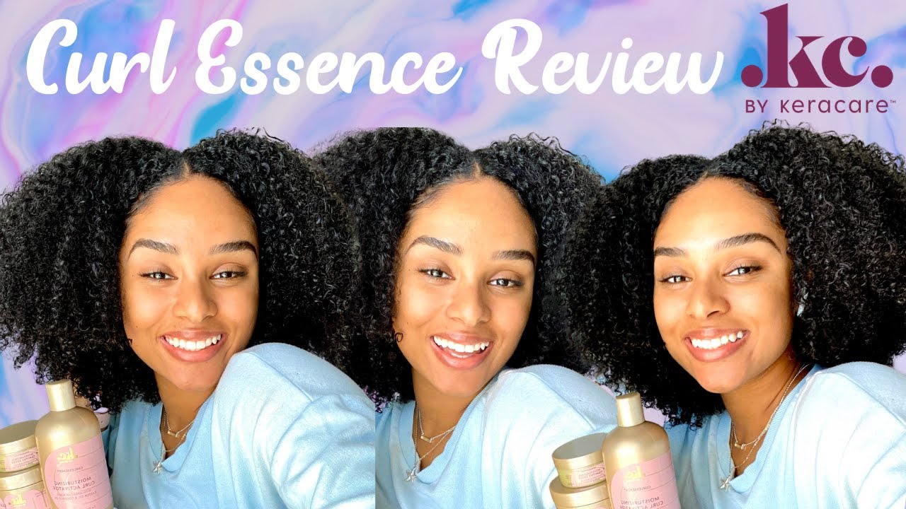 👩🏻‍🦱Curl Essence by KeraCare Tutorial on 3c/4a Curls | Honest Product ...