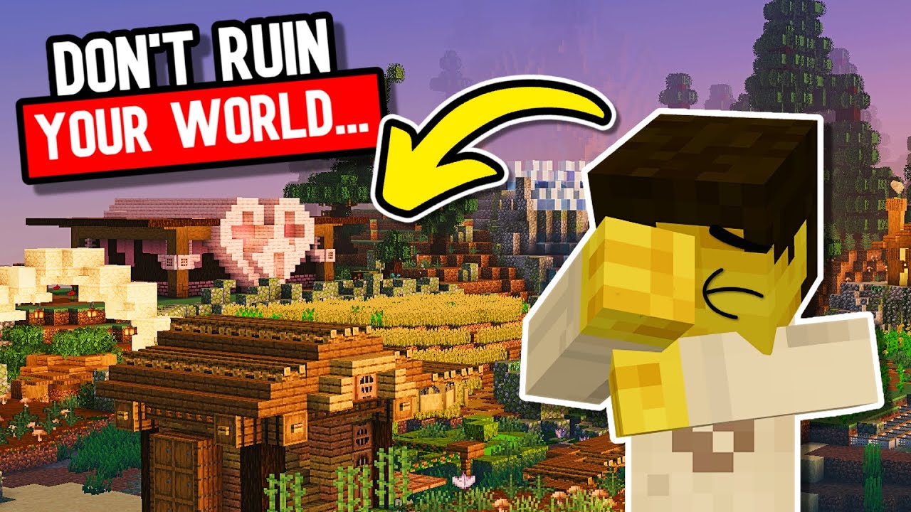 The 6 Rules for a Perfect Minecraft Forever World - YouTube