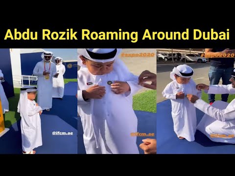 Abdu Rozik Roaming Around Dubai | Abdu Rozik New Song Hindi Dubbed | Abdu Rozik New Video | MBC